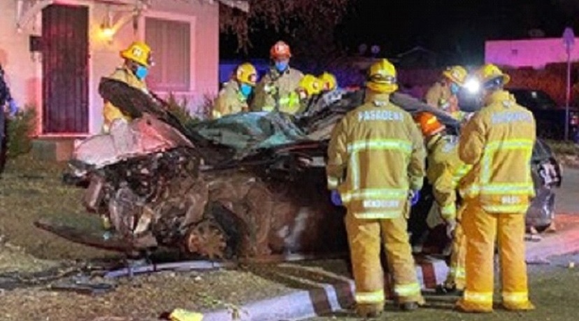 Driver Killed, Passenger Critically Injured After Car Plummets Off 210 ...