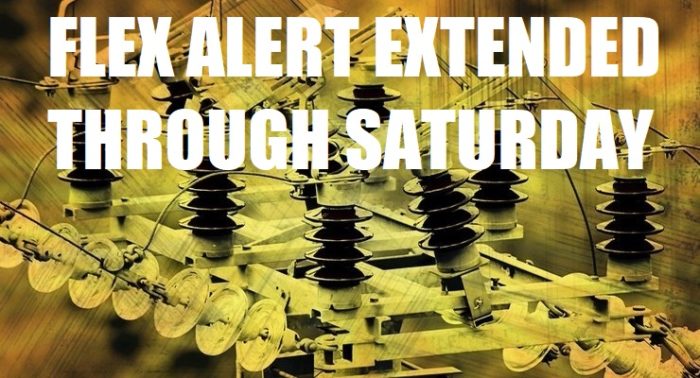 California ISO Extends Flex Alert a Second Day Through Saturday ...