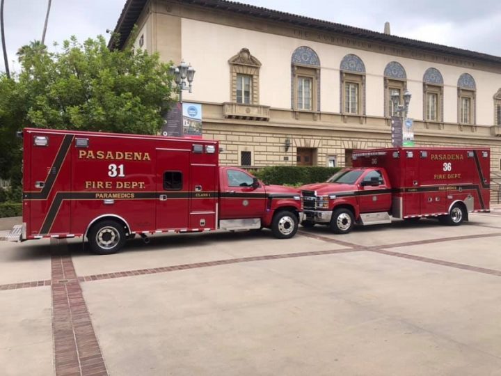 Pasadena Fire Department Gets 2 New Rescue Ambulances – Pasadena Now