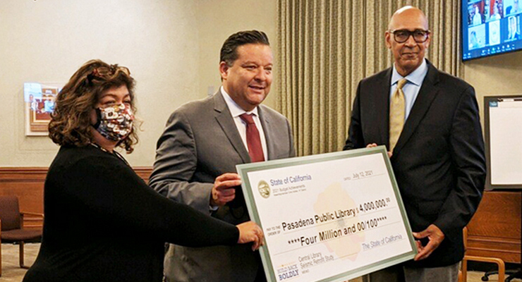 Assemblymember Holden Presents $4 Million Check to Retrofit Pasadena ...