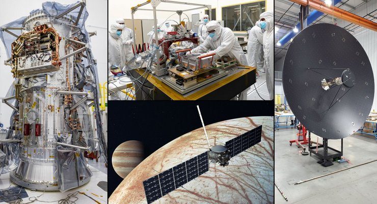 Jet Propulsion Laboratory Begins Assembly of Europa Clipper Spacecraft ...