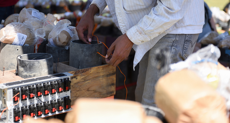 Pyrotechnicians Prepare for Spectacular Fourth of July Rose Bowl Bash ...