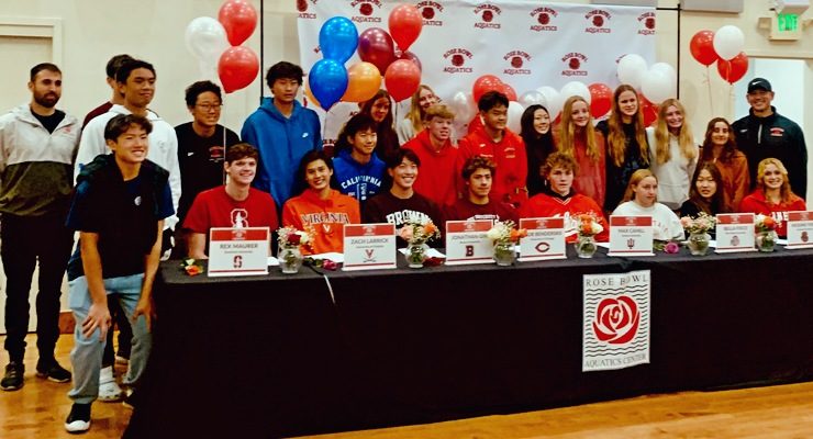 Rose Bowl Aquatics Center Hosts Signing Day Event for Local Swim ...