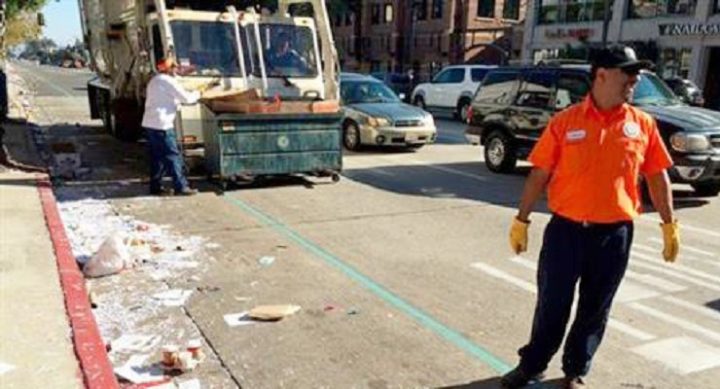 City’s Public Works Dept. Collects 33 Tons of Trash After Rose Parade ...