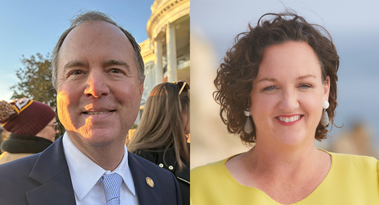 Early Poll Shows Tight Race For Pasadena Congressman Schiff, Porter ...