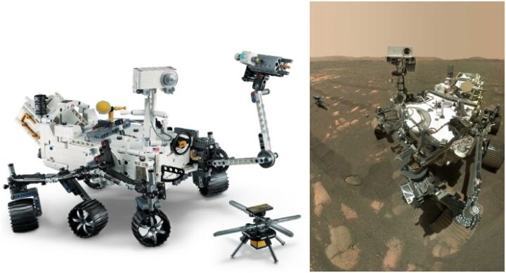 Now Landing in Living Rooms: LEGO Models of NASA Mars Rover and ...