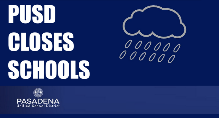 PUSD Schools Closed on Monday Due to Tropical Storm Hilary – Pasadena Now