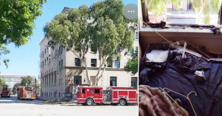 Third Floor Fire in Building Near City Hall Saturday Quickly ...