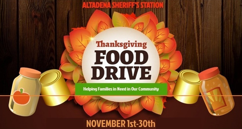 In Altadena, Rotary and Sheriff’s Station Join to Host a Holiday Food ...