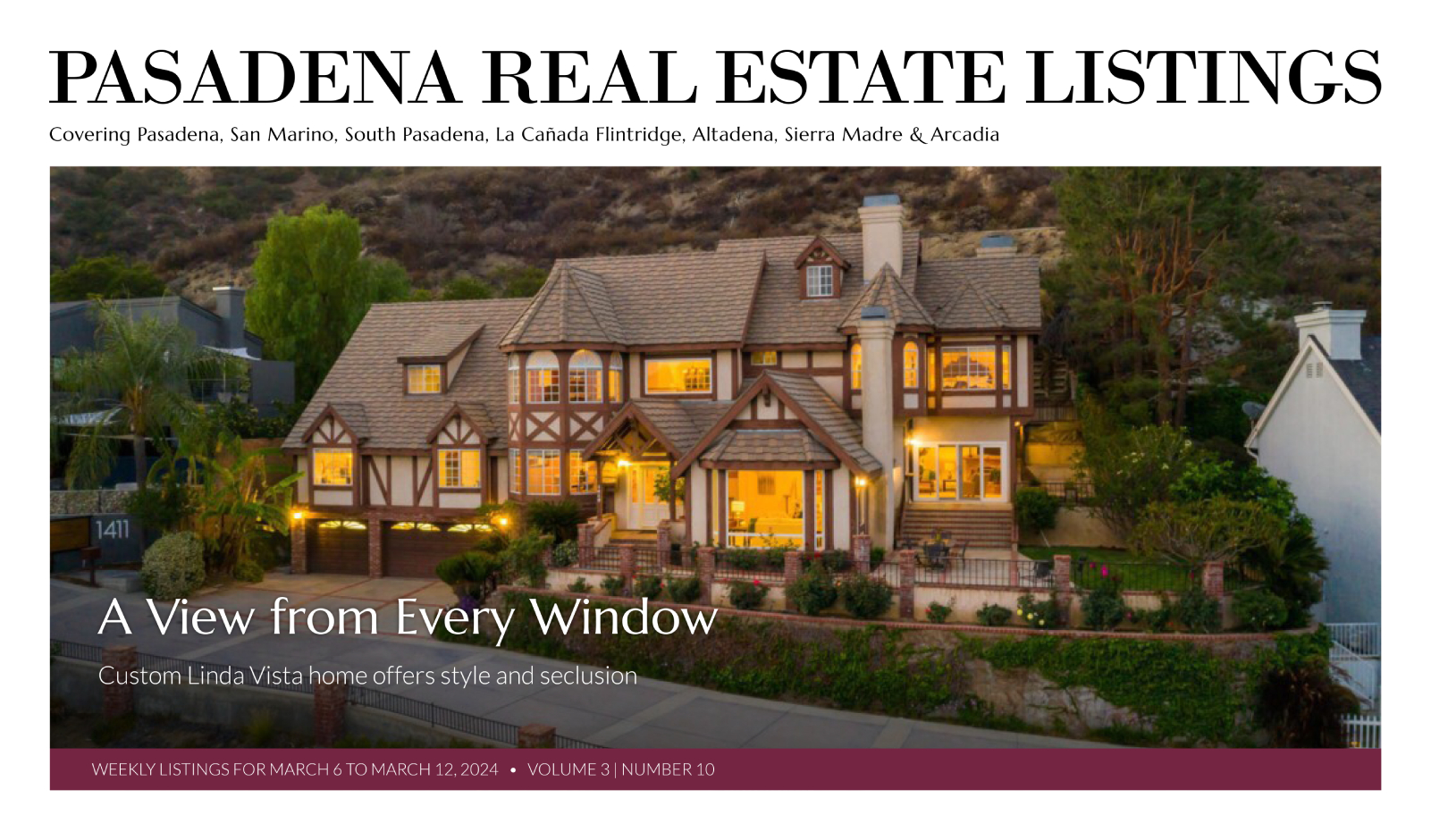 Pasadena Real Estate Listings Weekly – V3 – N10 – Pasadena Now