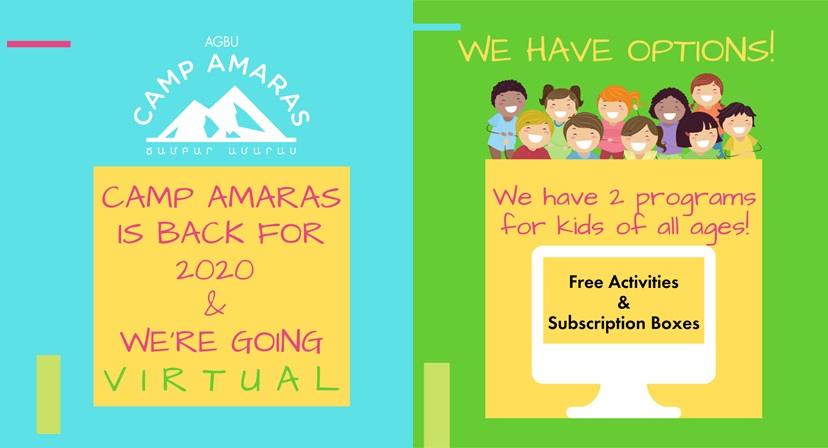 AGBU Vatche and Tamar Manoukian High School's Camp Amaras 2020 is Going ...