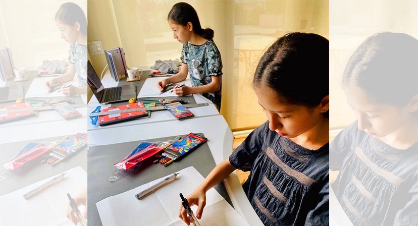 Perspective Drawing at Pasadena Waldorf School - Pasadena Schools