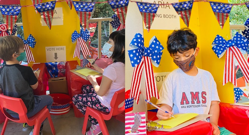 Aria Montessori School Teaches Students About the Voting With Special ...