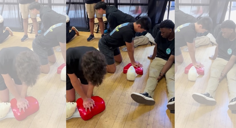 St. Francis High School's CPR Training - Pasadena Schools