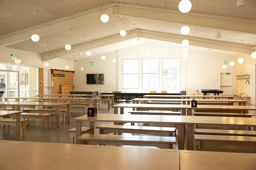 EF Academy Pasadena Facility Feature: Cena Dining Hall and Strong Hall ...