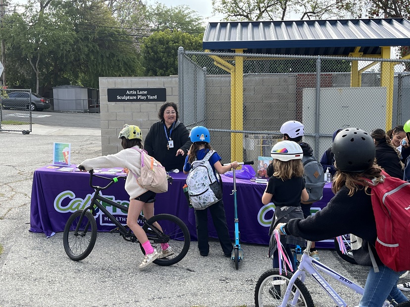 Altadena Arts Magnet Students Celebrate "National Bike to School Day ...