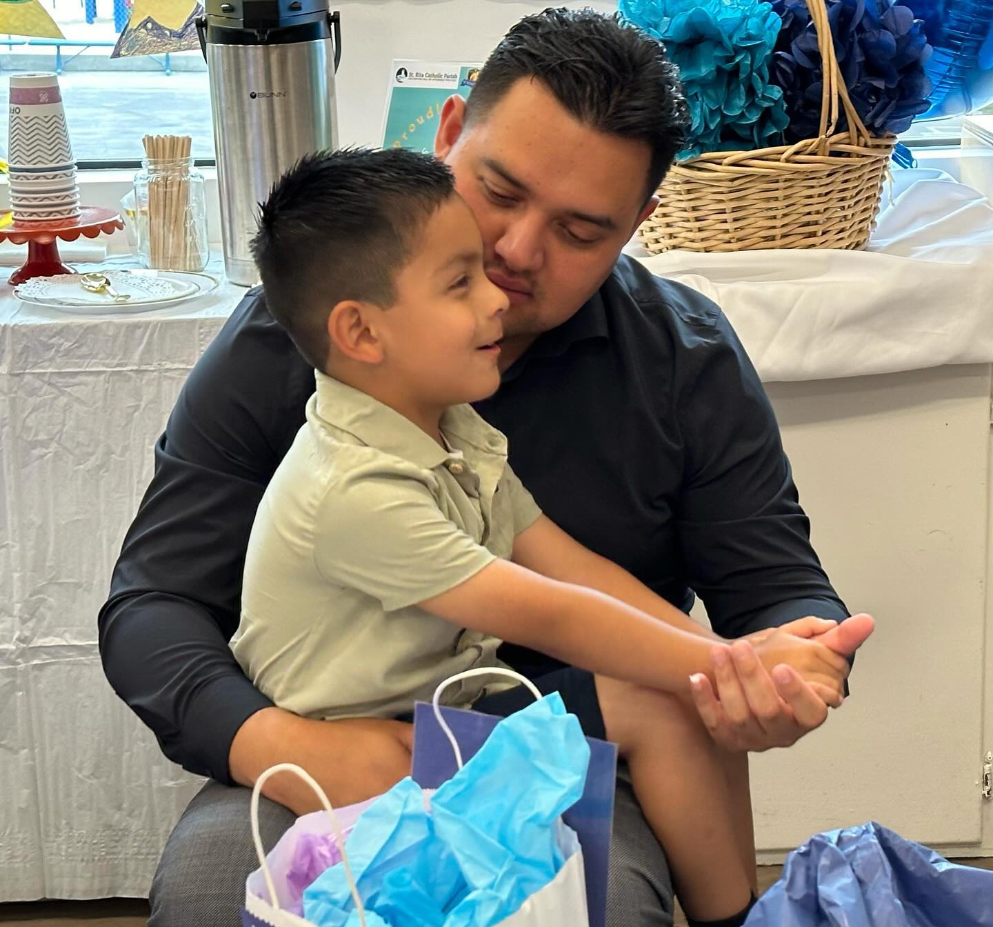 St. Rita School Honors Dads with Heartwarming 'Donuts with Dads' Event - Pasadena Schools