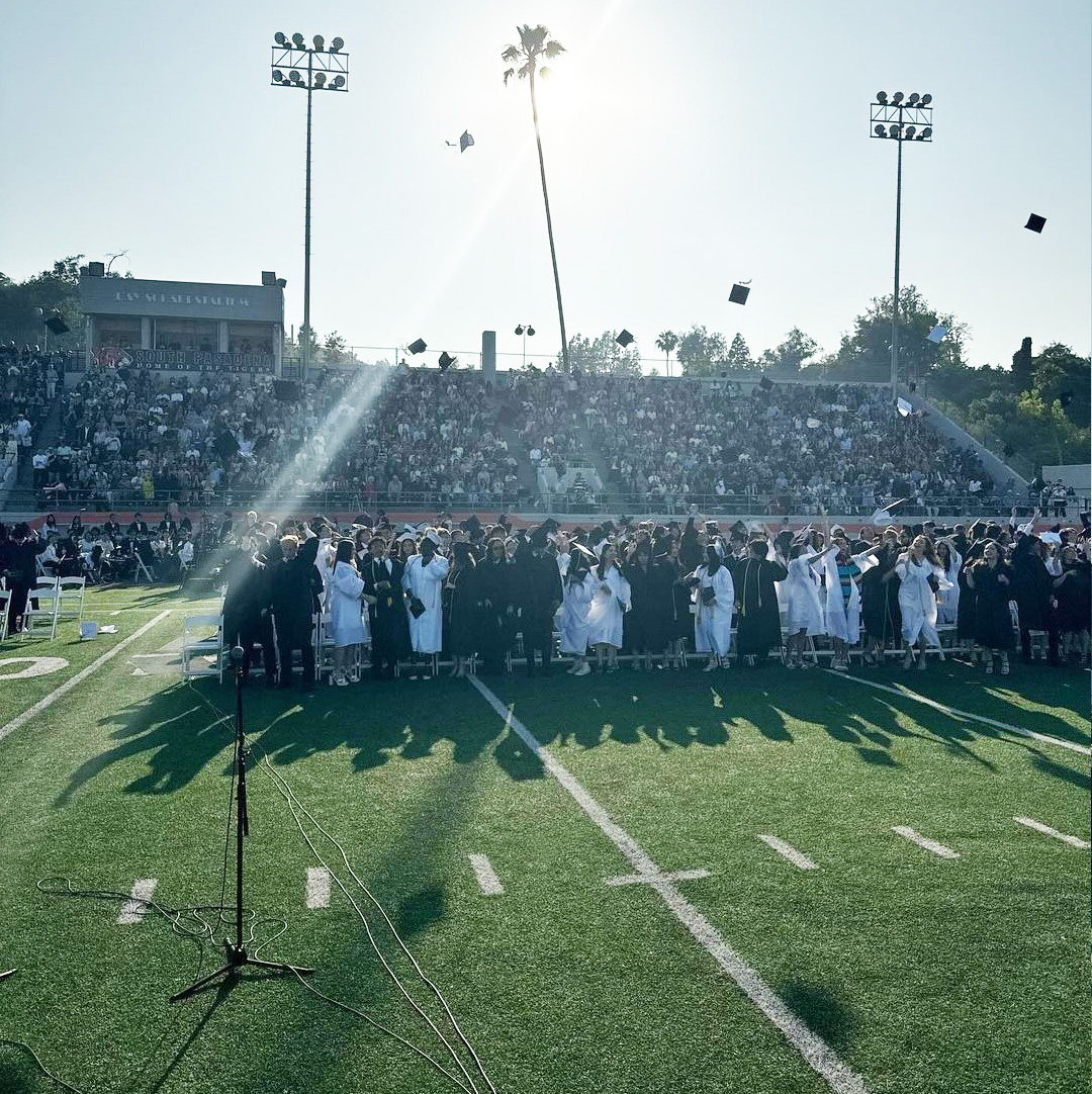 SPHS Class of 2024 Graduates at Roosevelt Field - Pasadena Schools