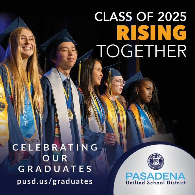 PUSD Celebrates Class of 2025 - Pasadena Schools
